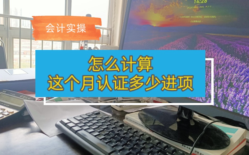 零基础学会计|怎么计算这个月认证多少进项