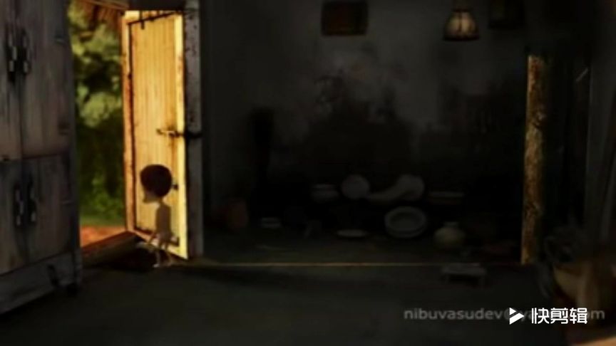 一部充满亲情感人的动画短片《轮子》