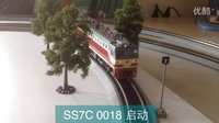 火车模型视频---7.3家中百万城中国机车,动车模型小运转