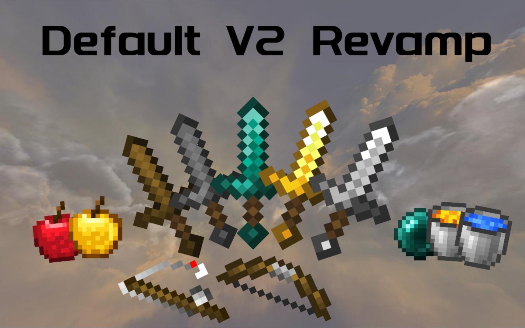 超好看的16x原版风格材质包!手感暴增!FPS++[我的世界PVP材质包...