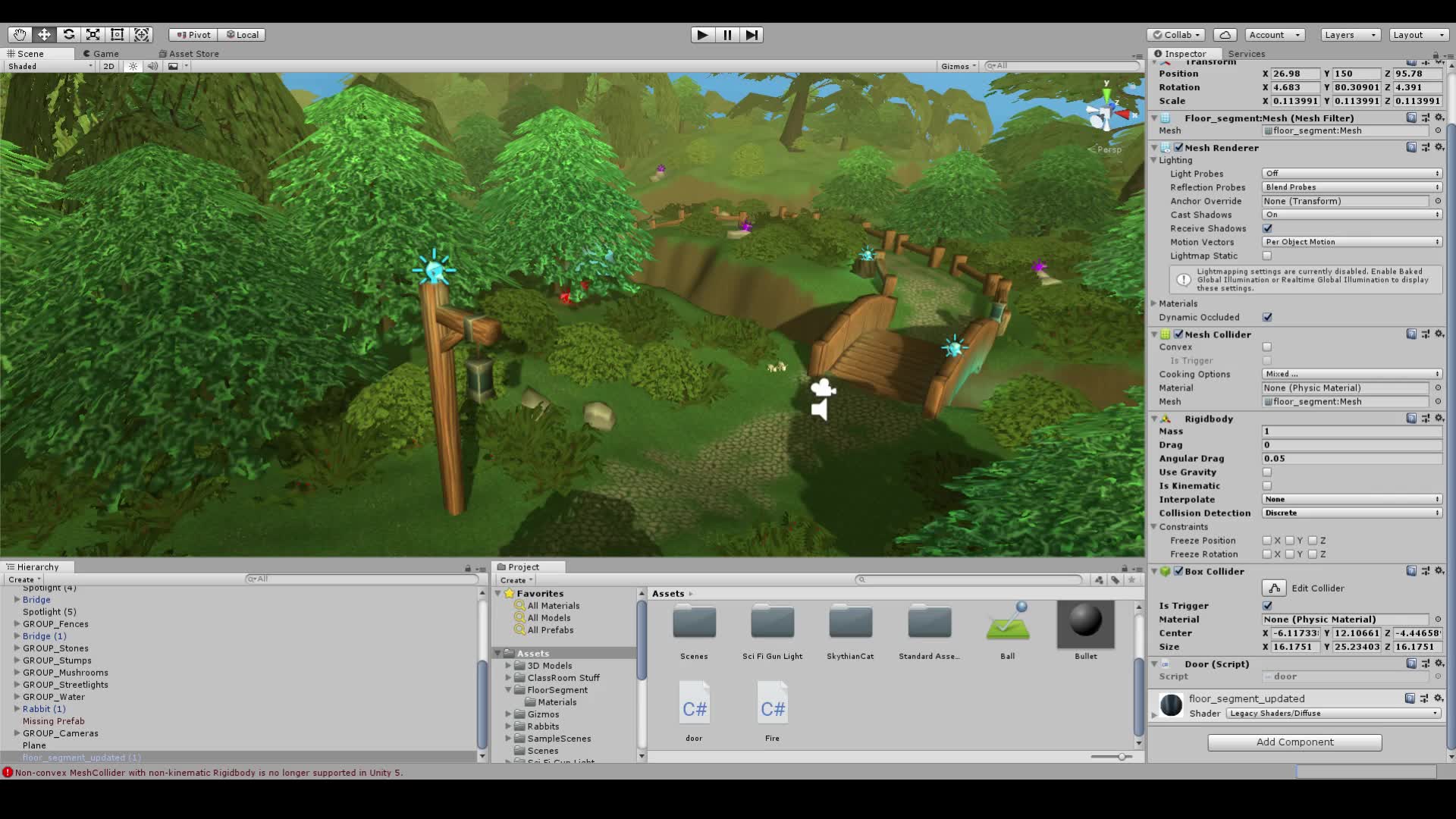 unity周作业 第七弹 碰撞检测