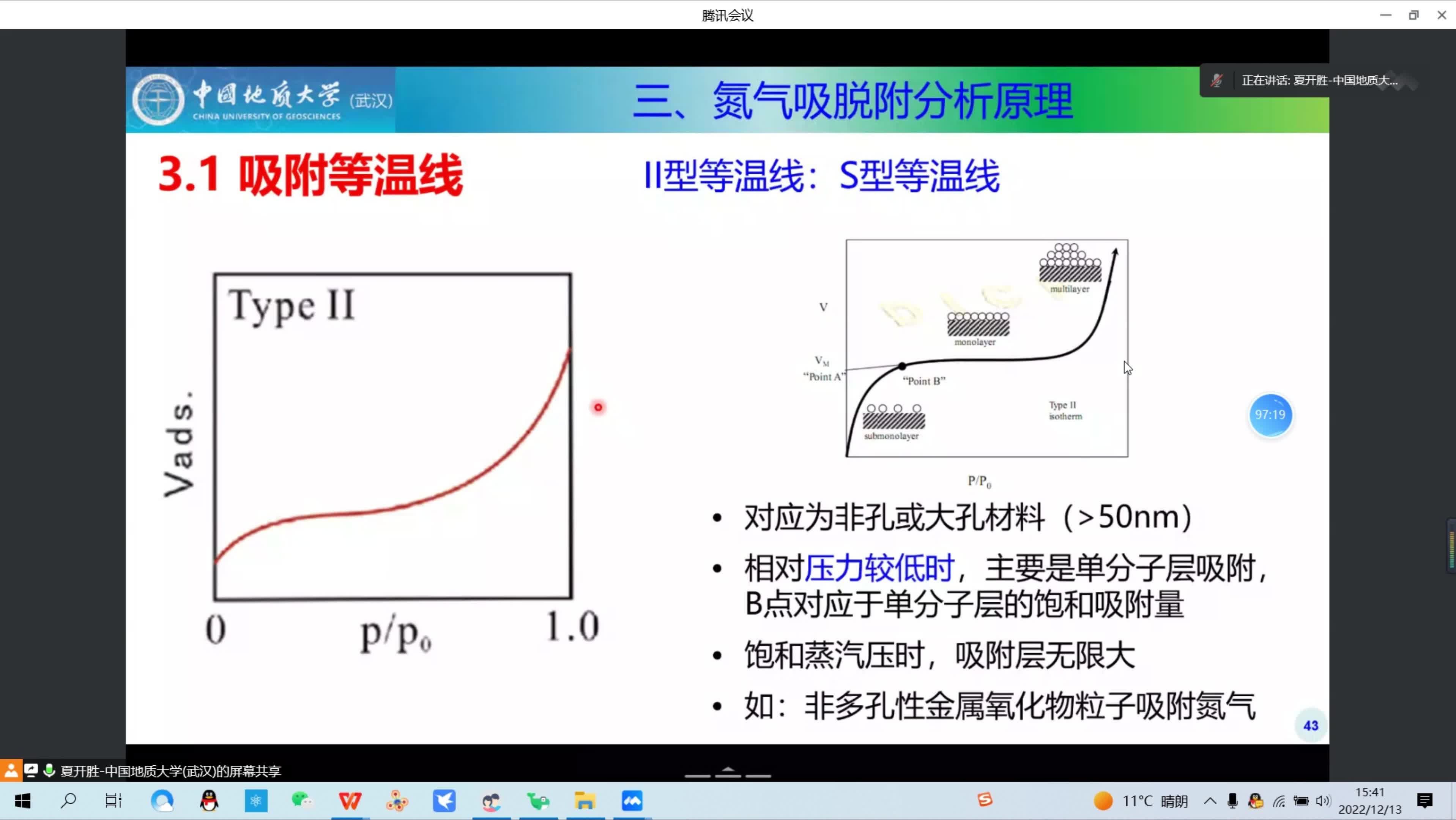 气体吸附分析三:氮气吸脱附分析原理