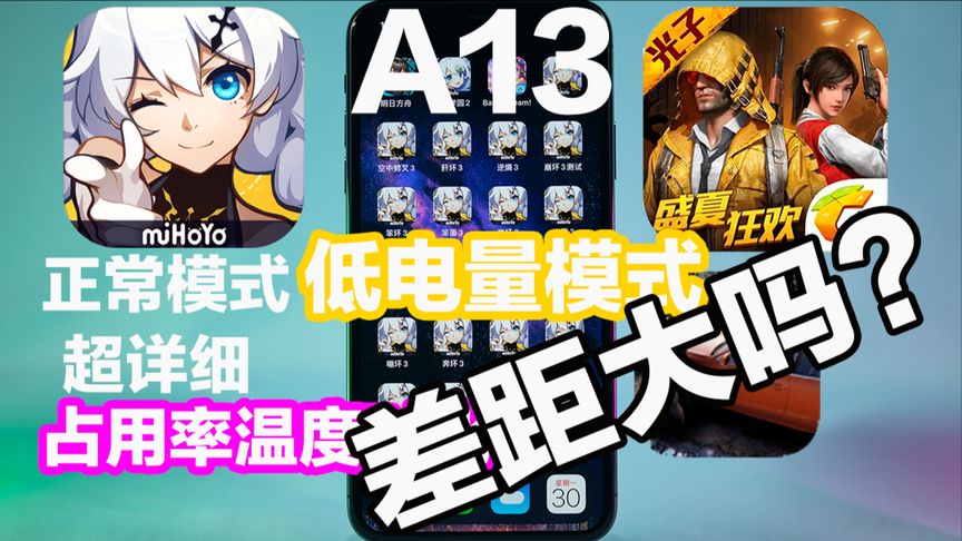 当iPhone11pro遇到低电量模式!与正常表现会有很大差距吗?a13