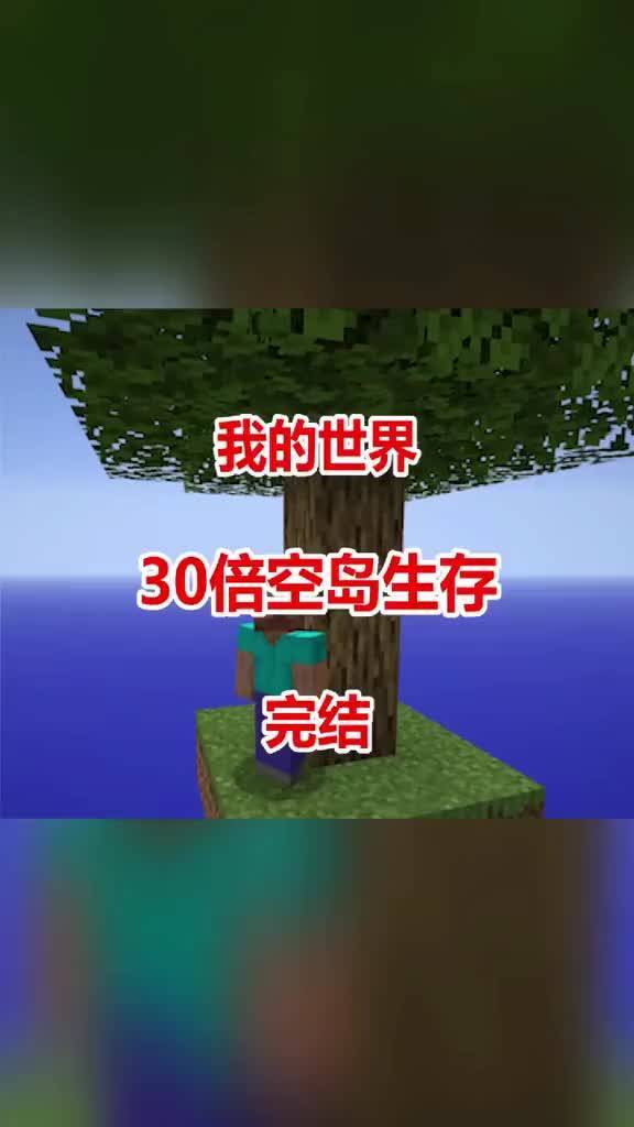 翔凯我的世界30倍空岛生存完结篇