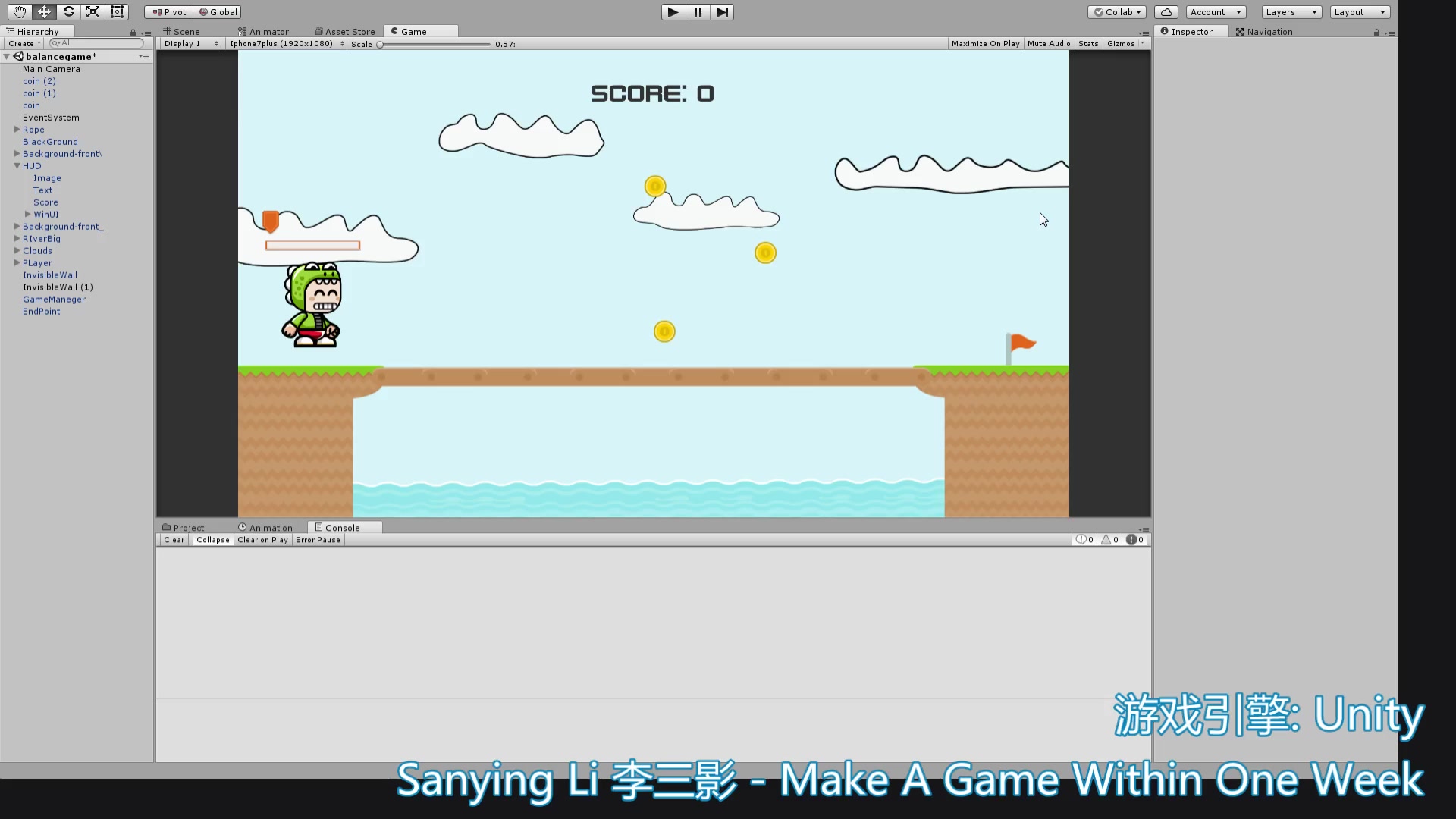 一周制作一款游戏: GAME ONE - 07. 关卡切换及手机控制浅谈
