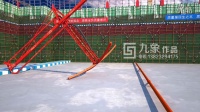 中国建筑安全生产警示片动画模拟-物体打击案例