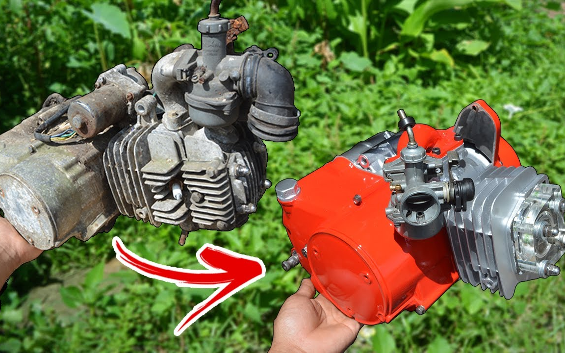 4冲程发动机改2冲程发动机