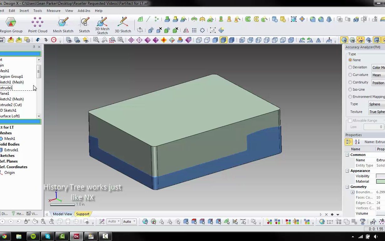 DesignX参数转换到NX