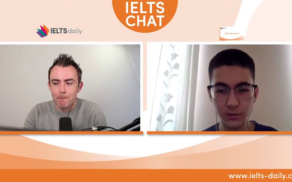 欢迎世界各地的同学来参加我们的线上雅思研讨会【IELTS CHAT】