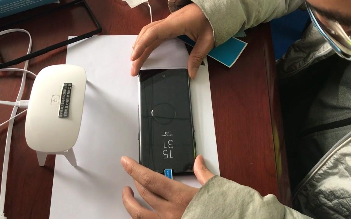 note8 贴膜教程 新手贴膜录制 贴膜成功秘诀