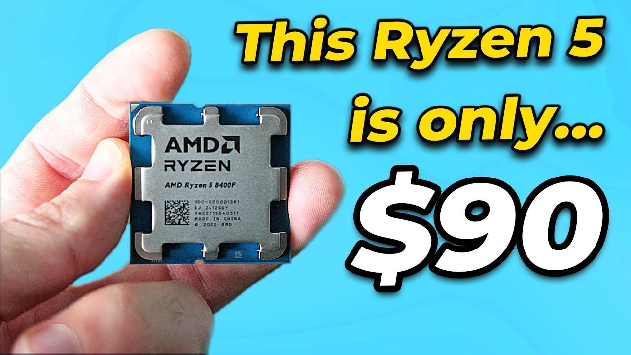 $90的Ryzen 5 8400F性能对决:真的比7500F更强吗?深度解析与测试【...