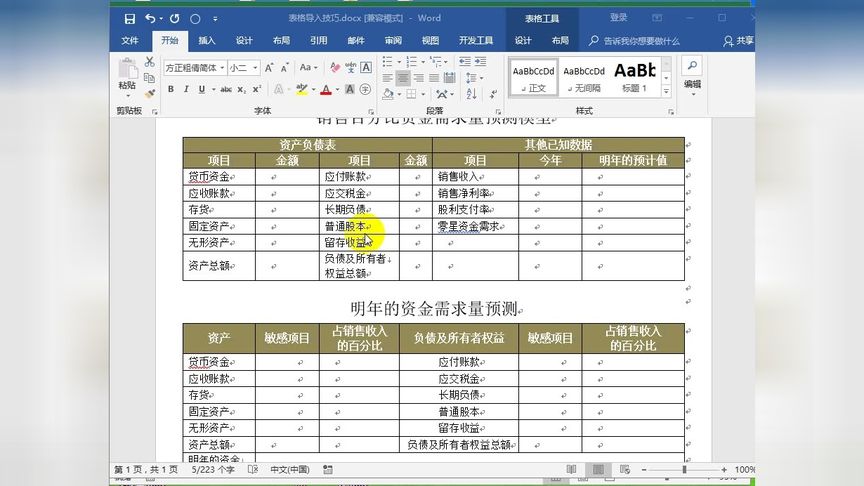 当Word中复杂表格粘贴到Excel中,格式全乱套咋个办?