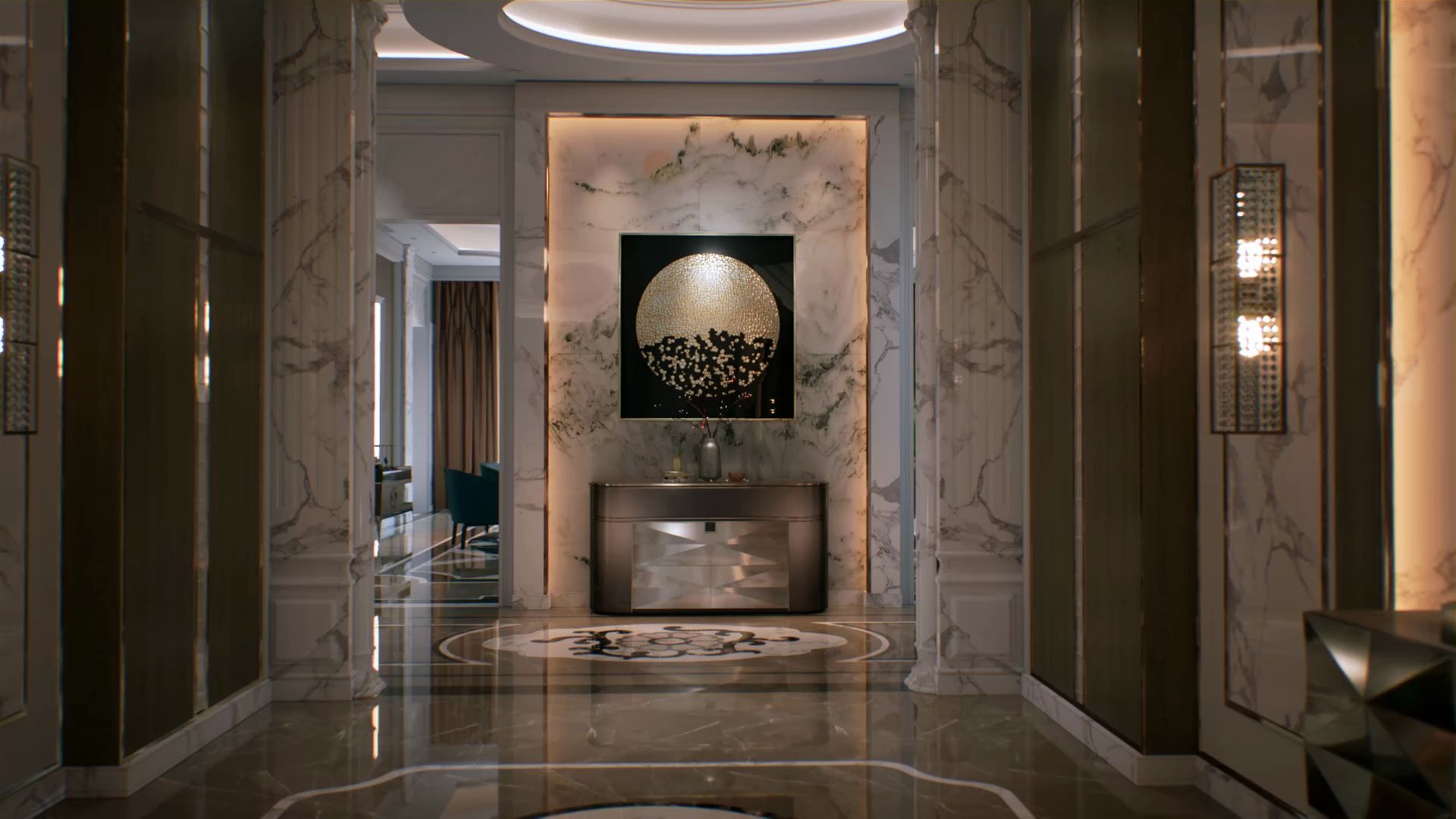 UE4别墅室内漫游动画