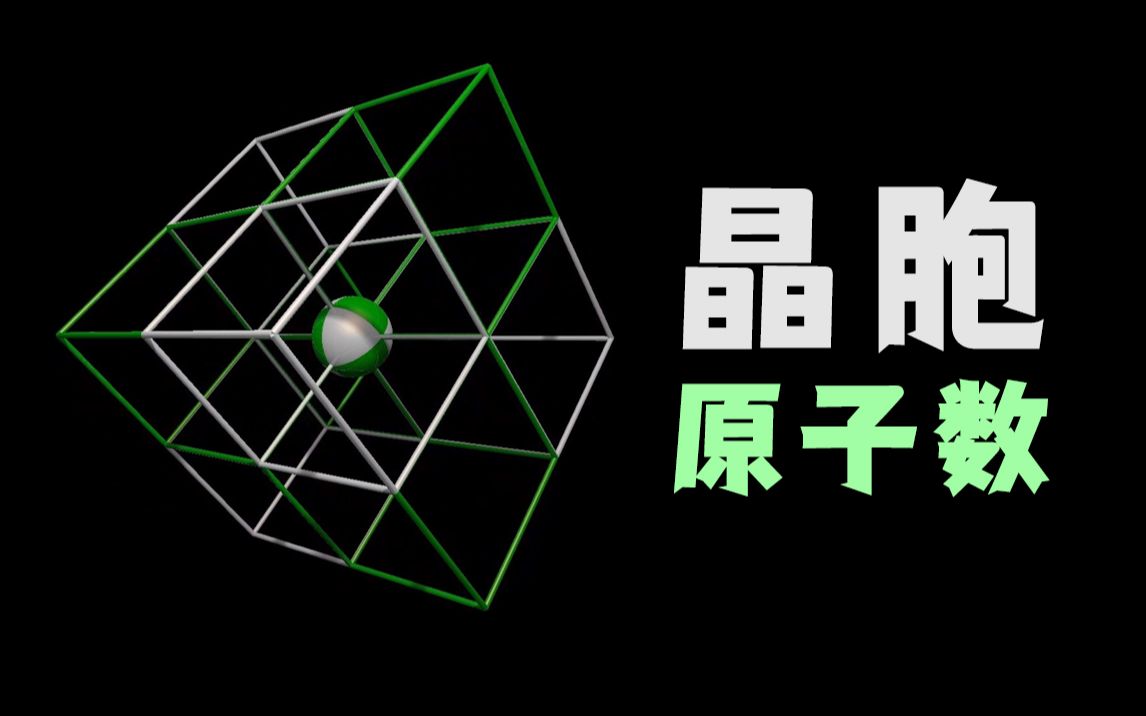 立方型晶胞中原子数的计算