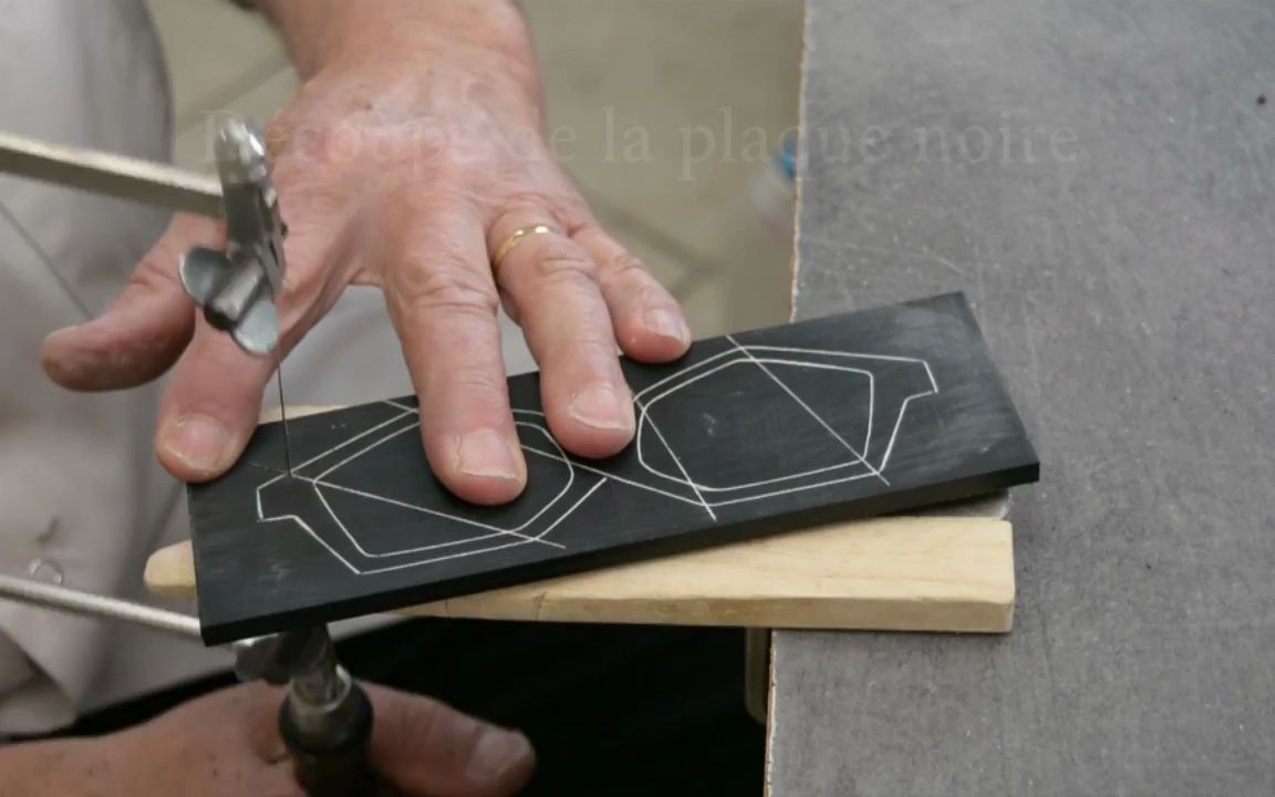 法国眼镜设计师Michel Chanard 的手工眼镜制作 -02 非对称美学