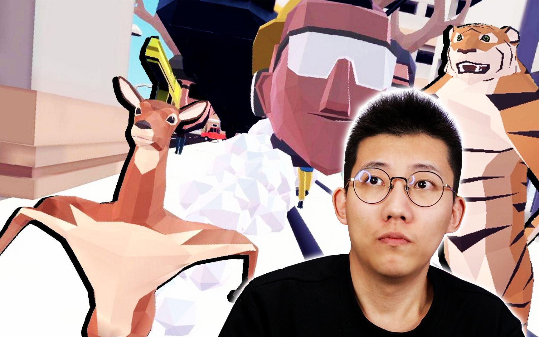 鹿哥这次可以开飞船了!迎来了最终进化,非常普通的鹿DLC,鹿模拟器,...