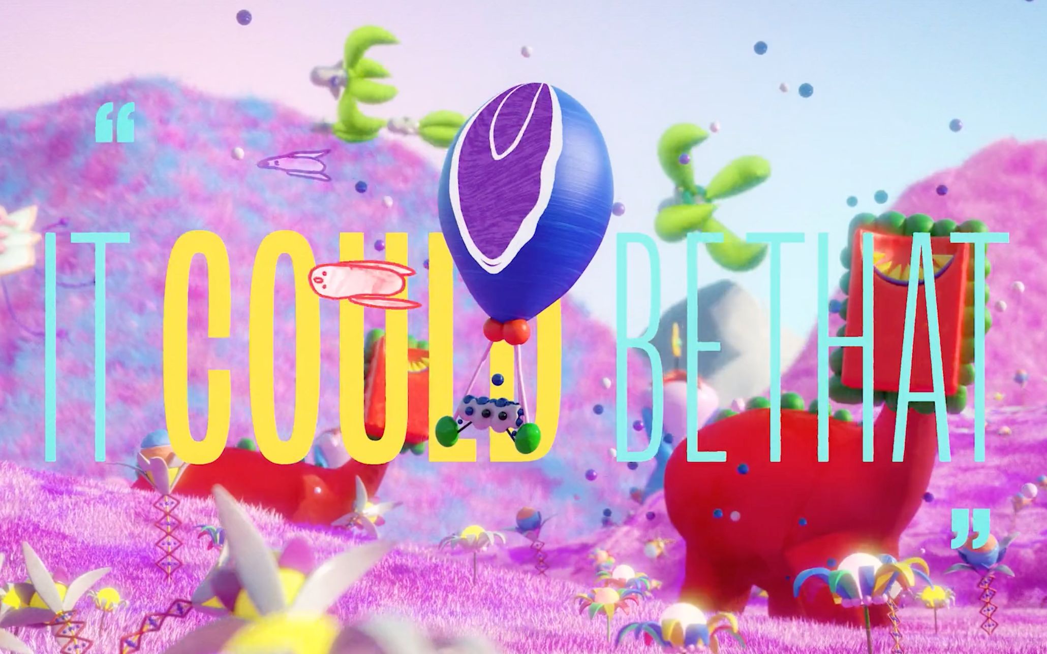 「创意动画」纯粹的创造力“It Can Be Anything”