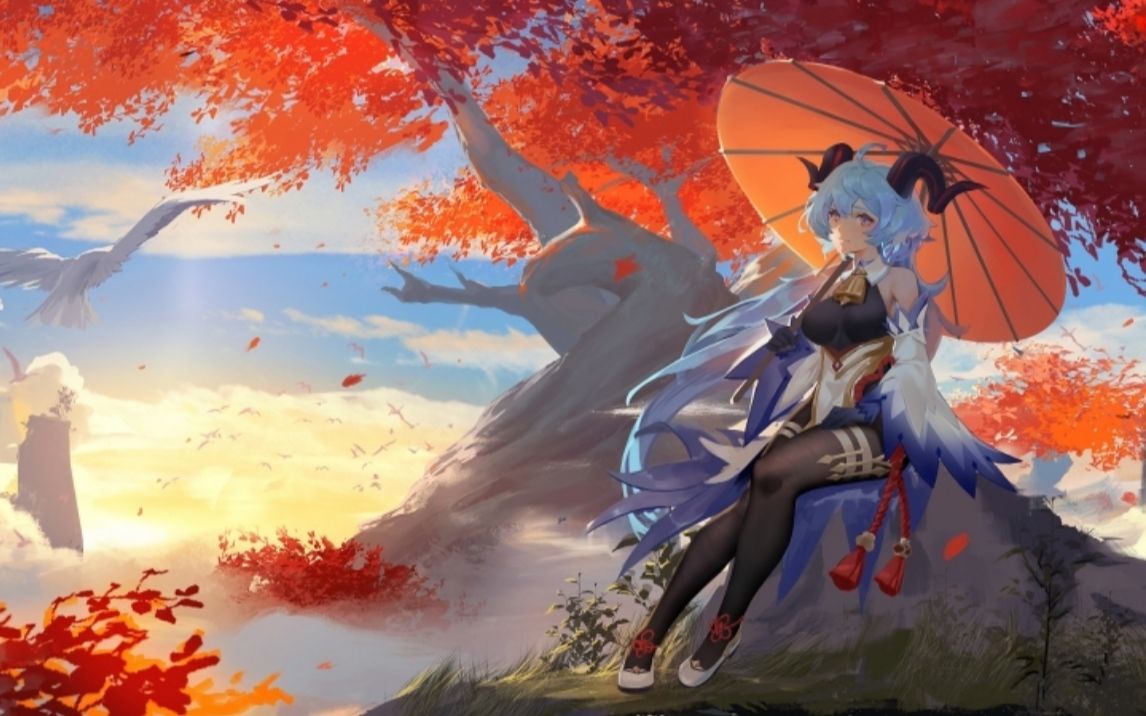 【原神】用3dmax制作一个“甘雨”模型,游戏角色模型制作讲解