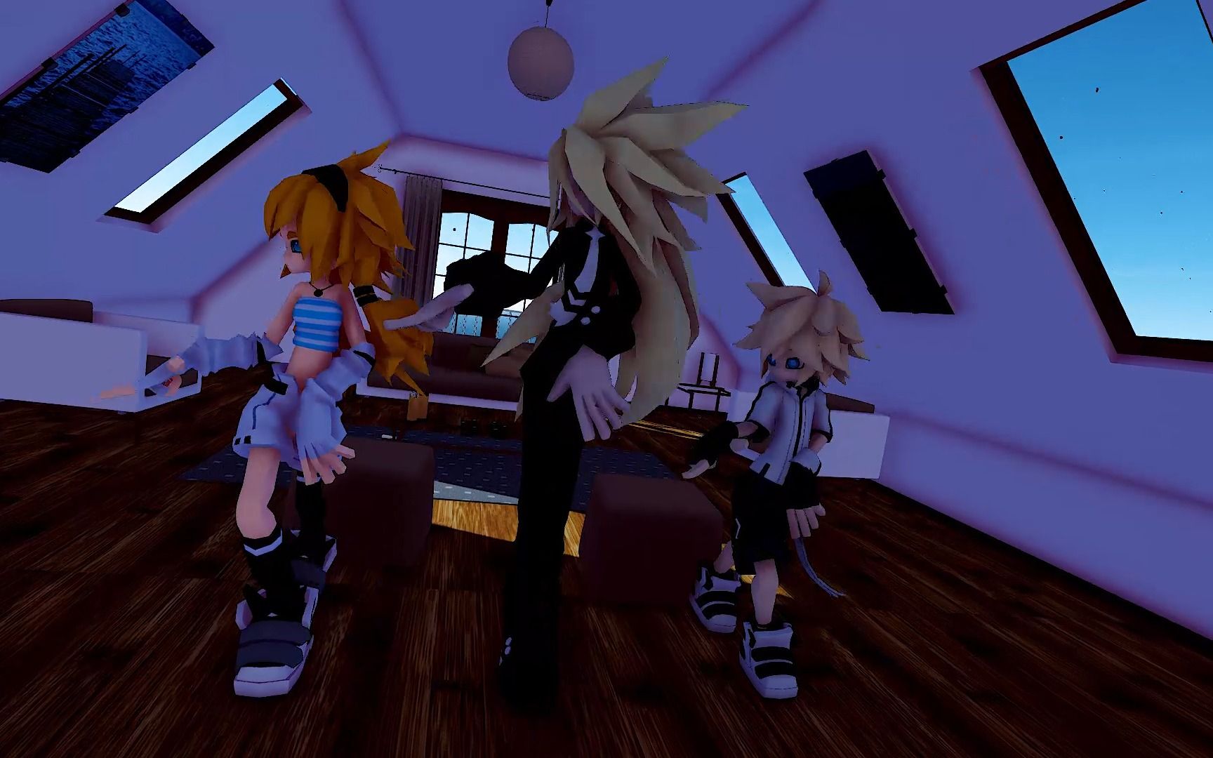 【凹凸世界MMD】和金,秋,创世神一起共度美好时光吧