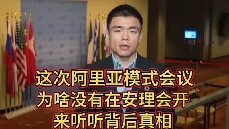 这次阿里亚模式会议,为啥没有在安理会开 ?来听听背后真相 !