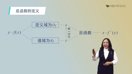 2.1 反函数的定义与性质
