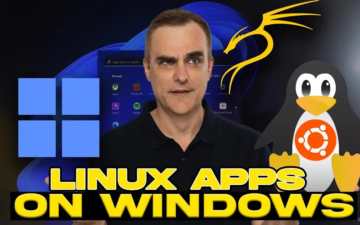 Windows 11 Linux WSL2 GUI Apps (WLSg) with sound _ Ubuntu, Kali, ...
