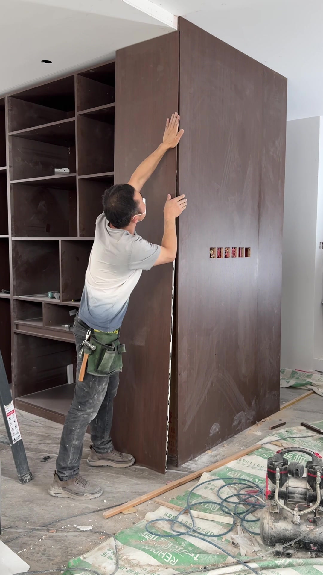 #木工 #木门安装 #全屋整装