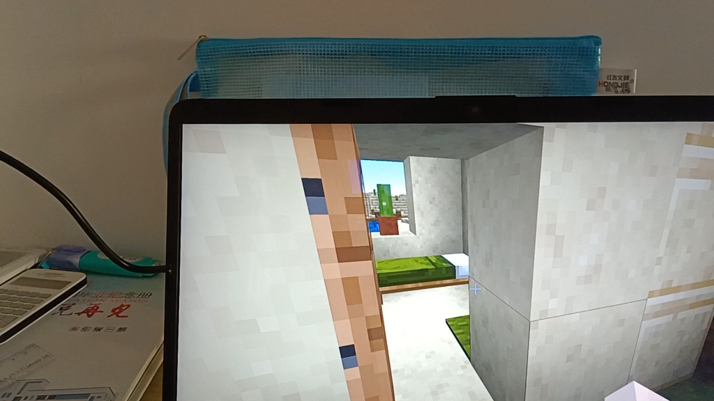 第一次玩电脑版的我的世界!