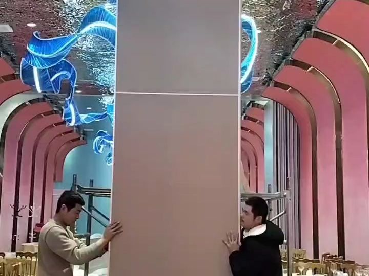现场安装移动隔断墙