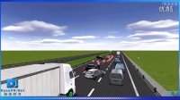 3d动画交通事故复原模拟高速交通模拟案例2