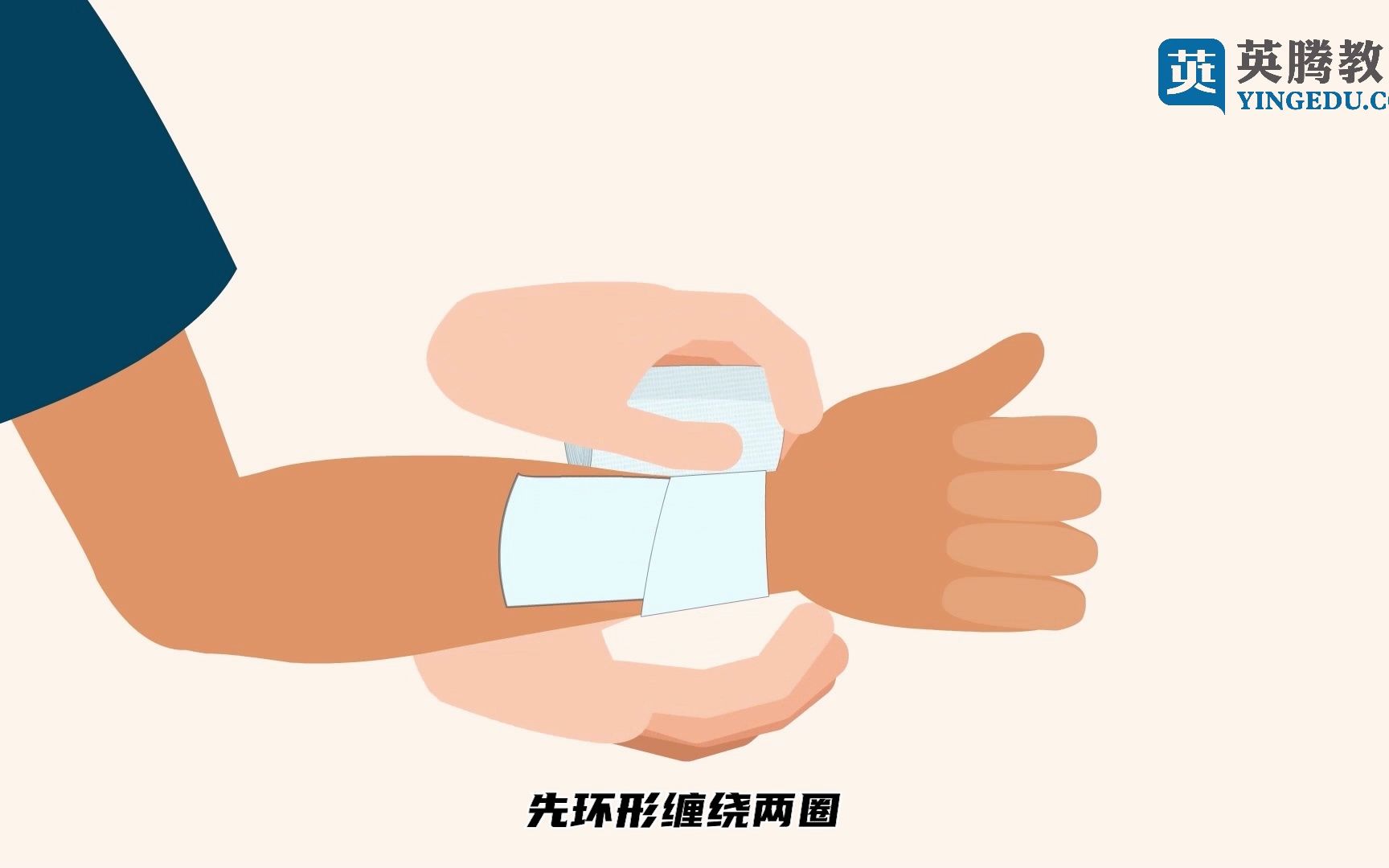 如何进行绷带包扎