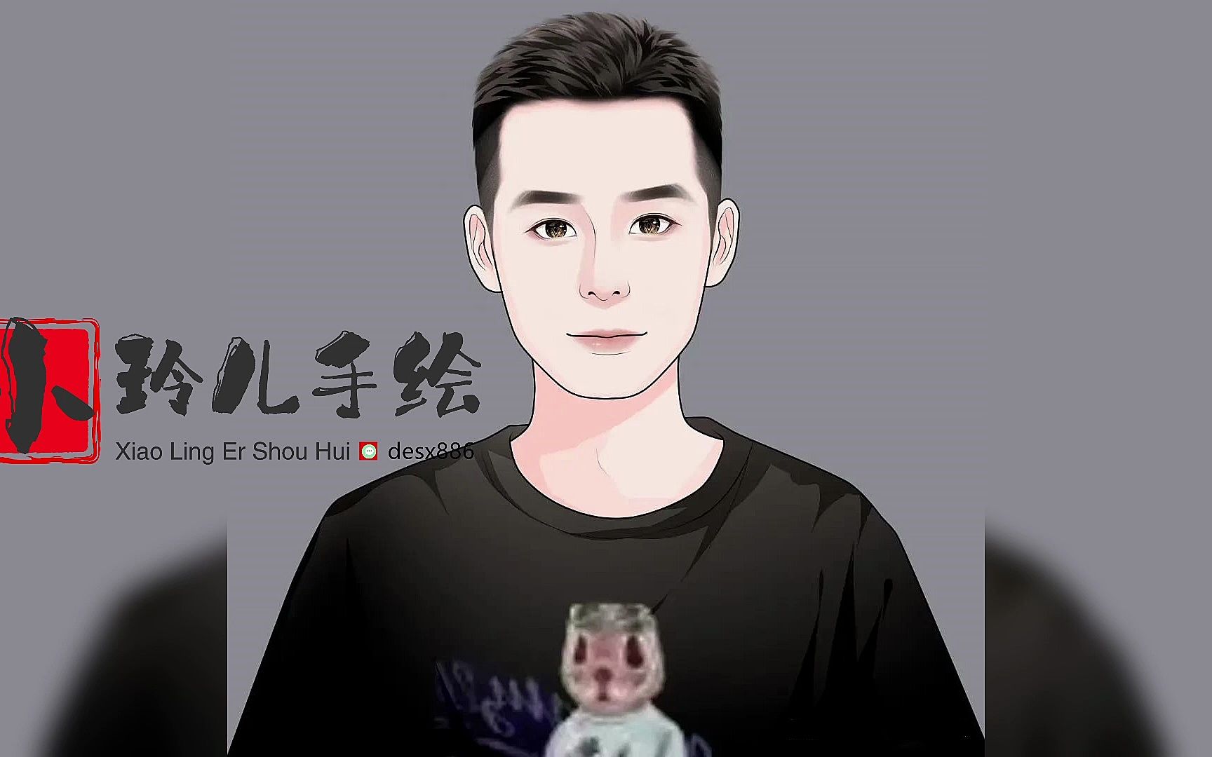 小女孩头像超萌可爱图片 卡通动漫头像 小玲儿手绘头像