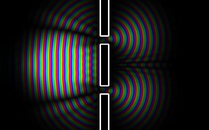 粒子是从哪条缝隙穿过的?杨氏双缝实验仿真动画!|Young's double-slit ...
