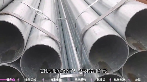 200的镀锌管6米有多重