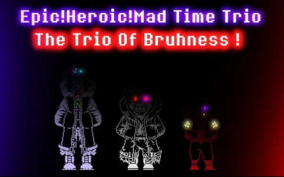 (传说之下音乐)史诗三重审判! 三重英雄 一段 Epic!Heroic!Mad Time ...