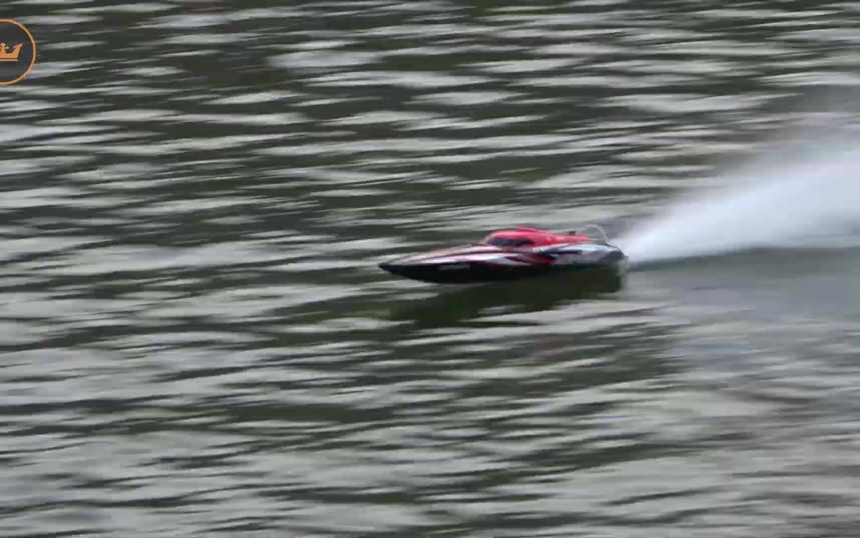 Hobbyking时速高达80km/h的电动遥控模型竞赛船,当之无愧的水上王者