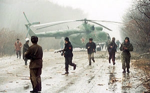 第一次车臣战争每五天战线变化