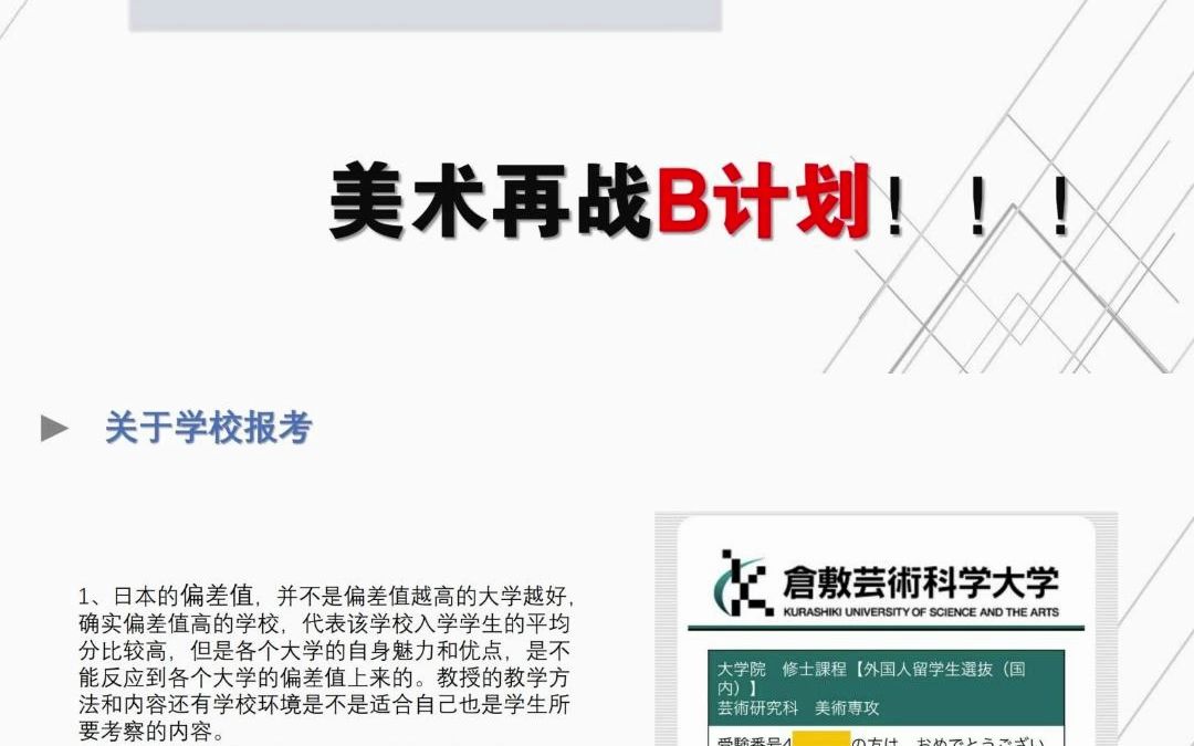 升学|美术生高考再战B计划