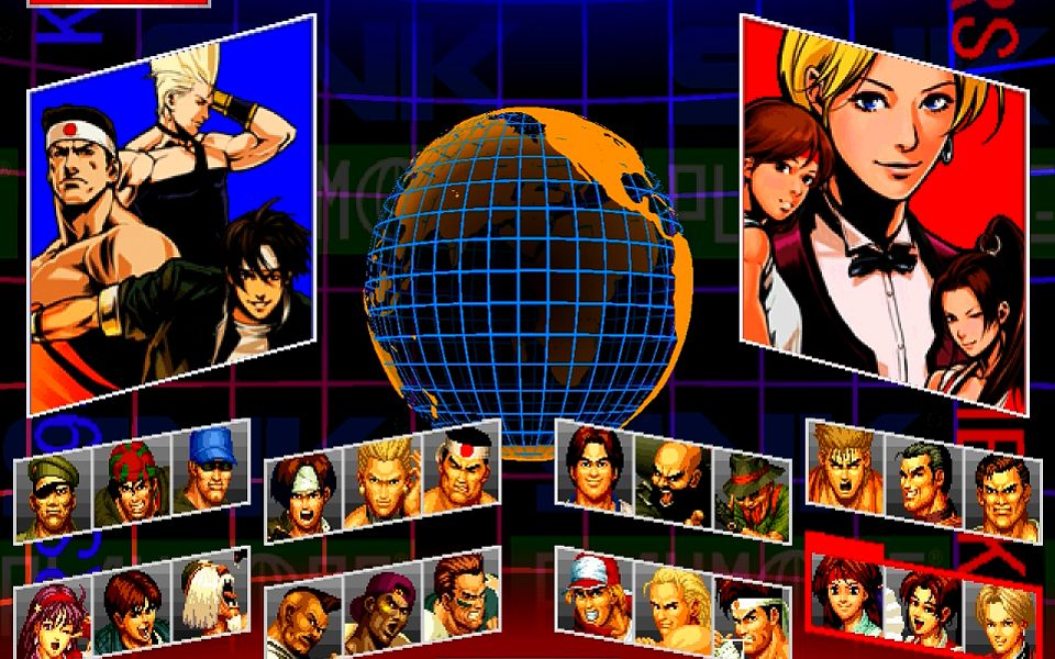 电脑PC运行PS2模拟器游戏 拳皇KOF94重制版