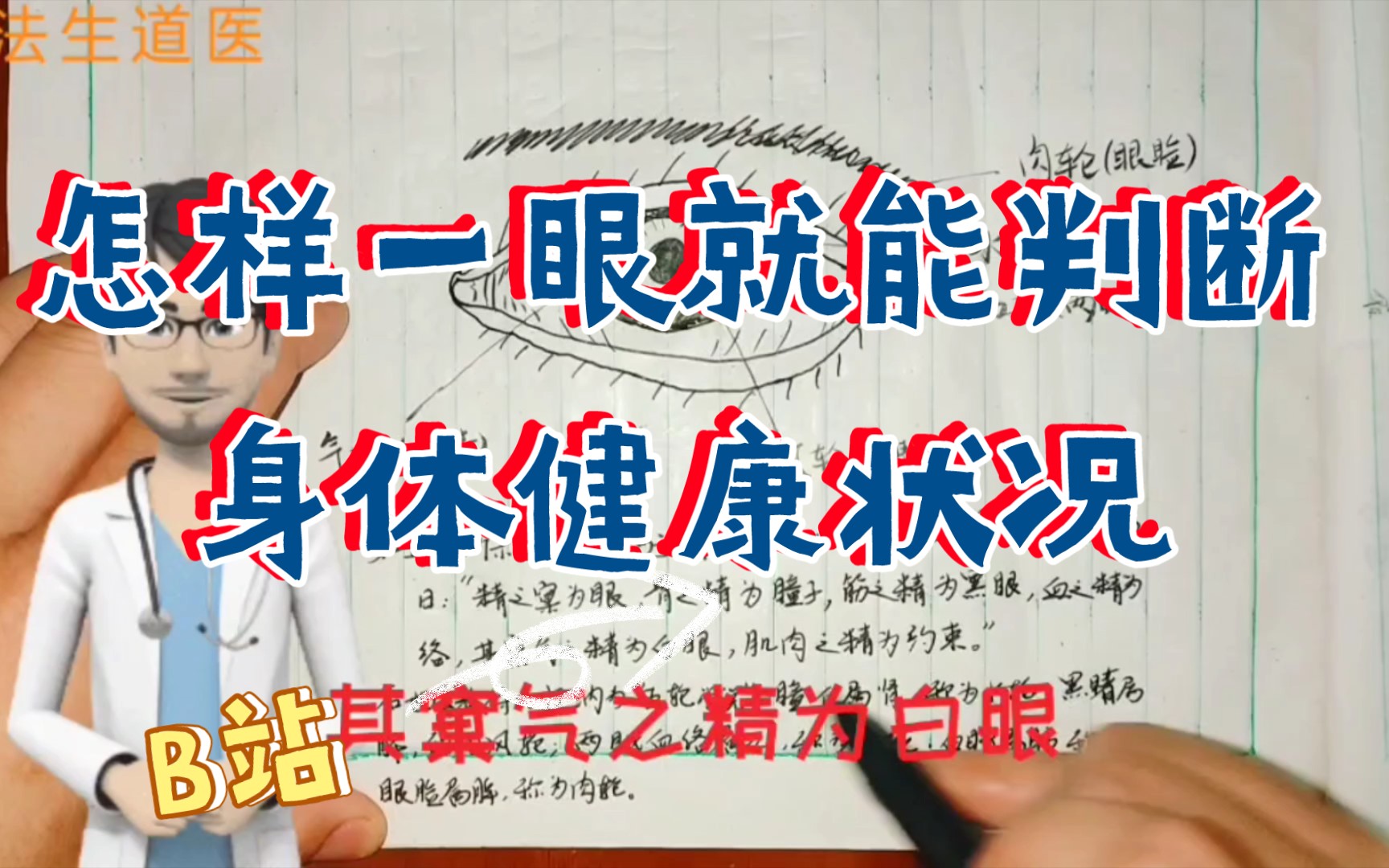 怎样用眼睛来识别身体健康状况?来学习下我国传统医学的神奇诊法!