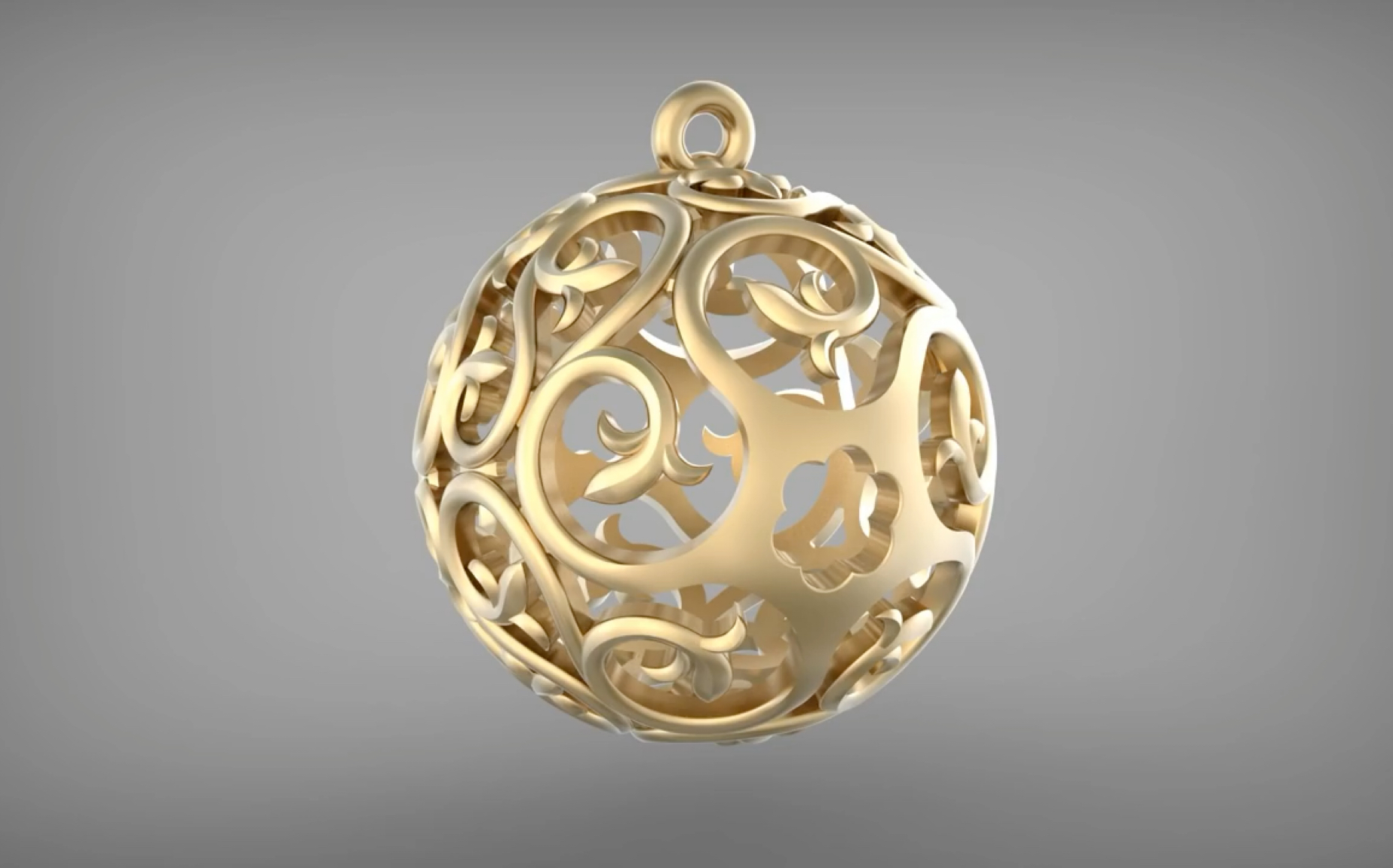 【Rhino 3D】犀牛建模镂空球吊坠