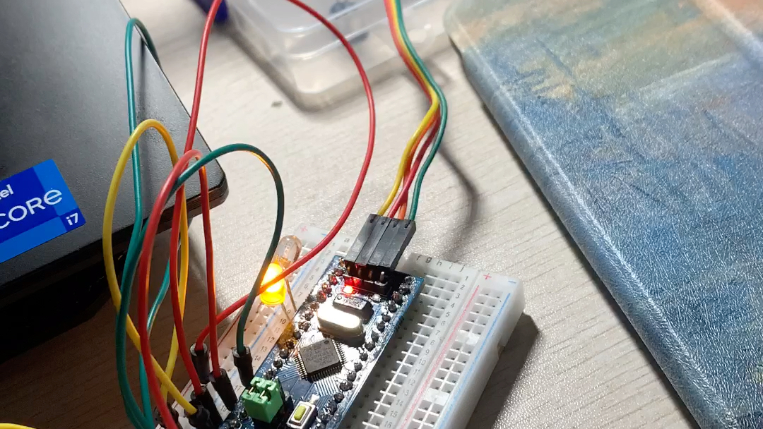 按键控制led开关,随心所欲。