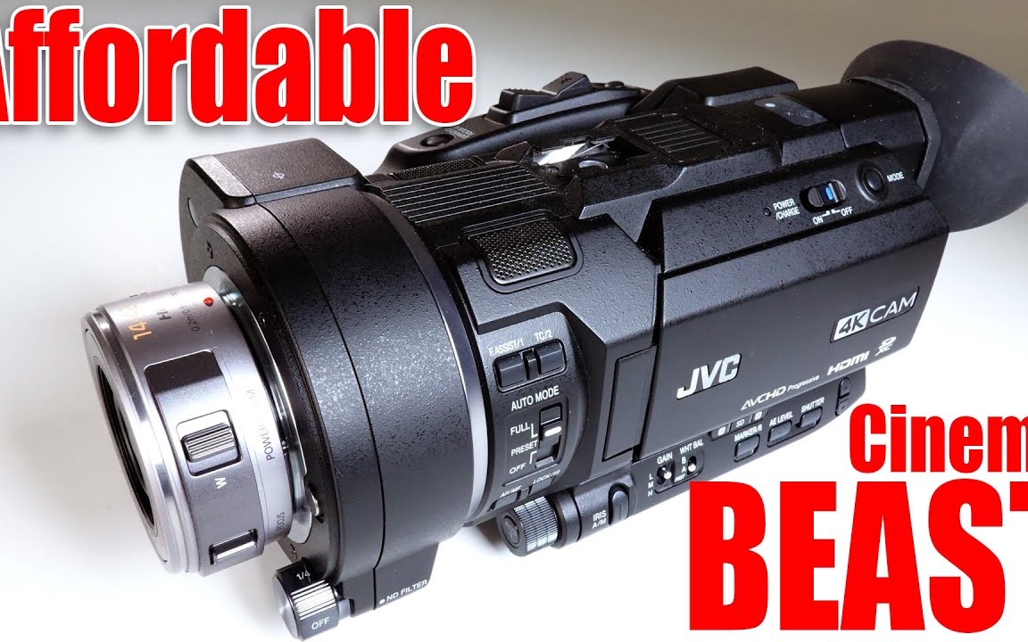 JVC LS300 更实惠的电影摄影机 GY LS300