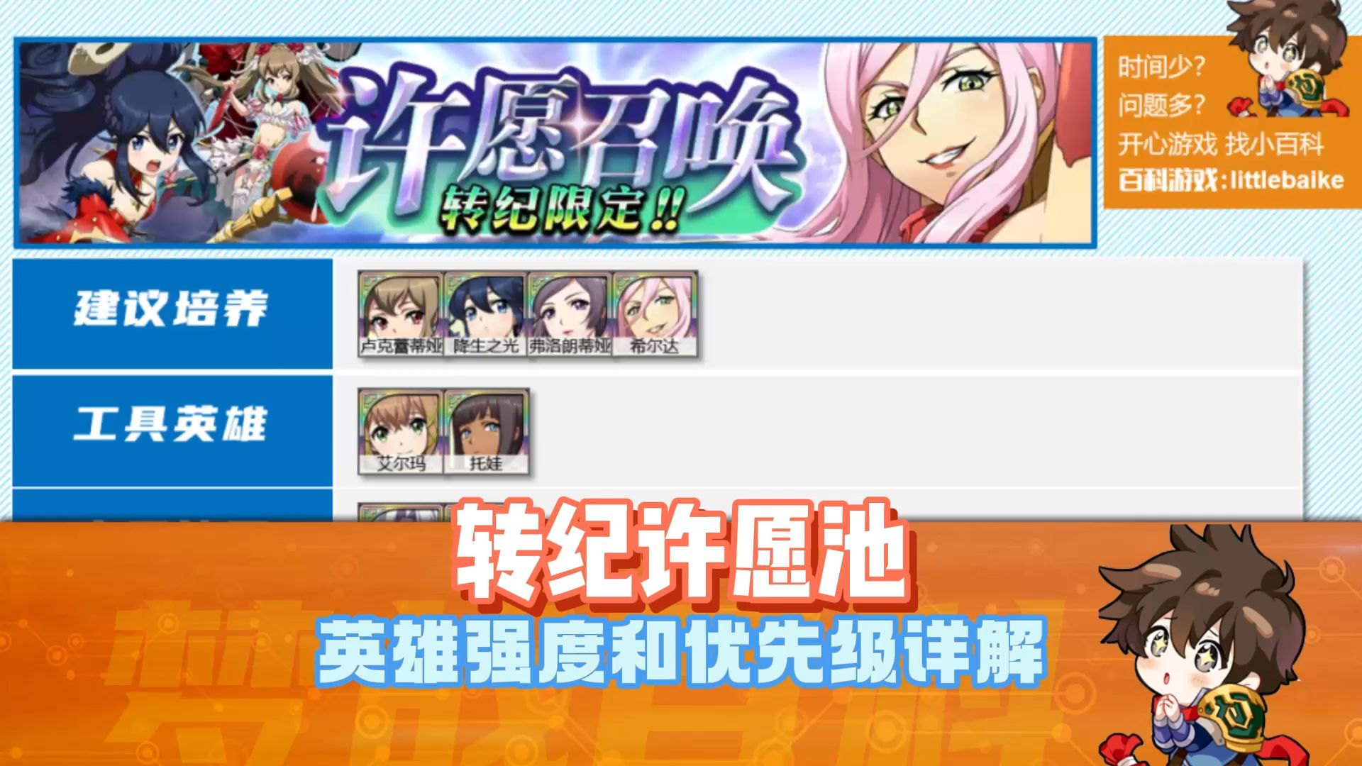 【 转纪许愿池】英雄强度和优先级详解 #梦战 #梦幻模拟战