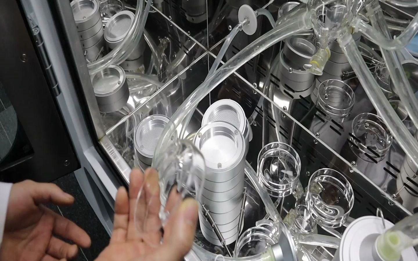 cw口罩细菌过滤测试仪 上海诚卫 操作视频