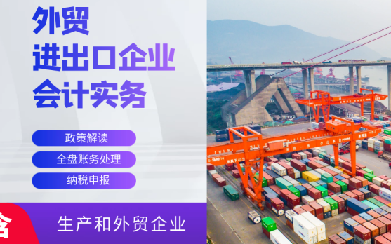 外贸进出口会计(含生产企业和外贸企业)---政策解读(7税2费)、全盘...