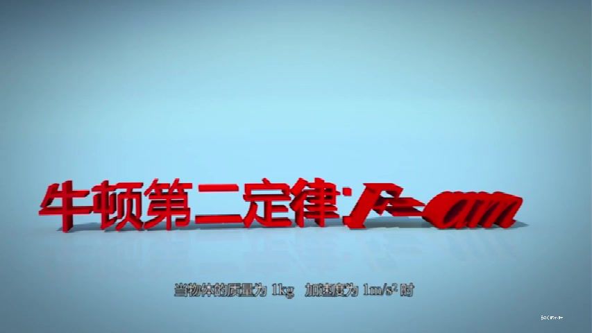 【科普】牛顿第二定律