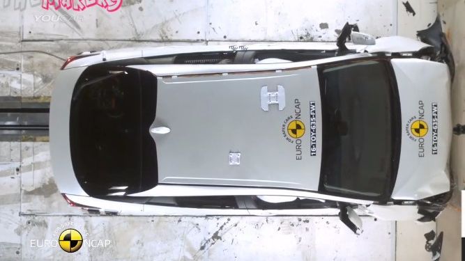 丰田汽车碰撞测试,买丰田的都来看看