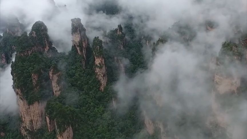张家界武陵源景区对外开放,并推出优惠政策:两个月内门票买1送1