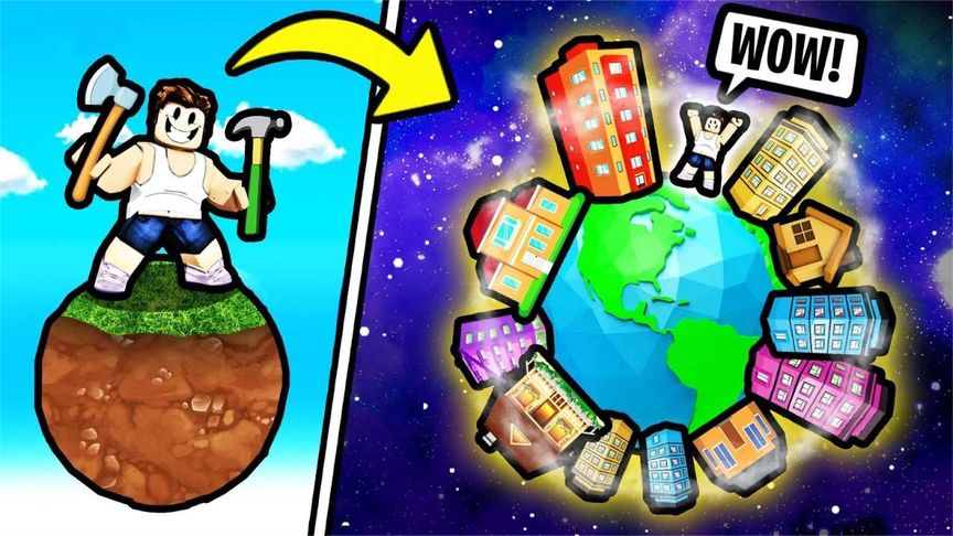 Roblox星球模拟器:乐高我的小宇宙!原始星球大冒险!小格解说